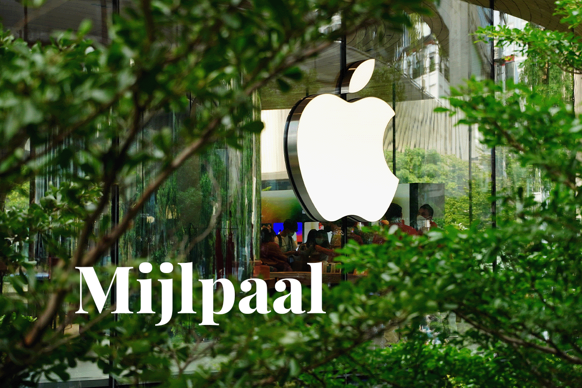 Groene mijlpaal van Apple: eerste CO₂-neutrale product