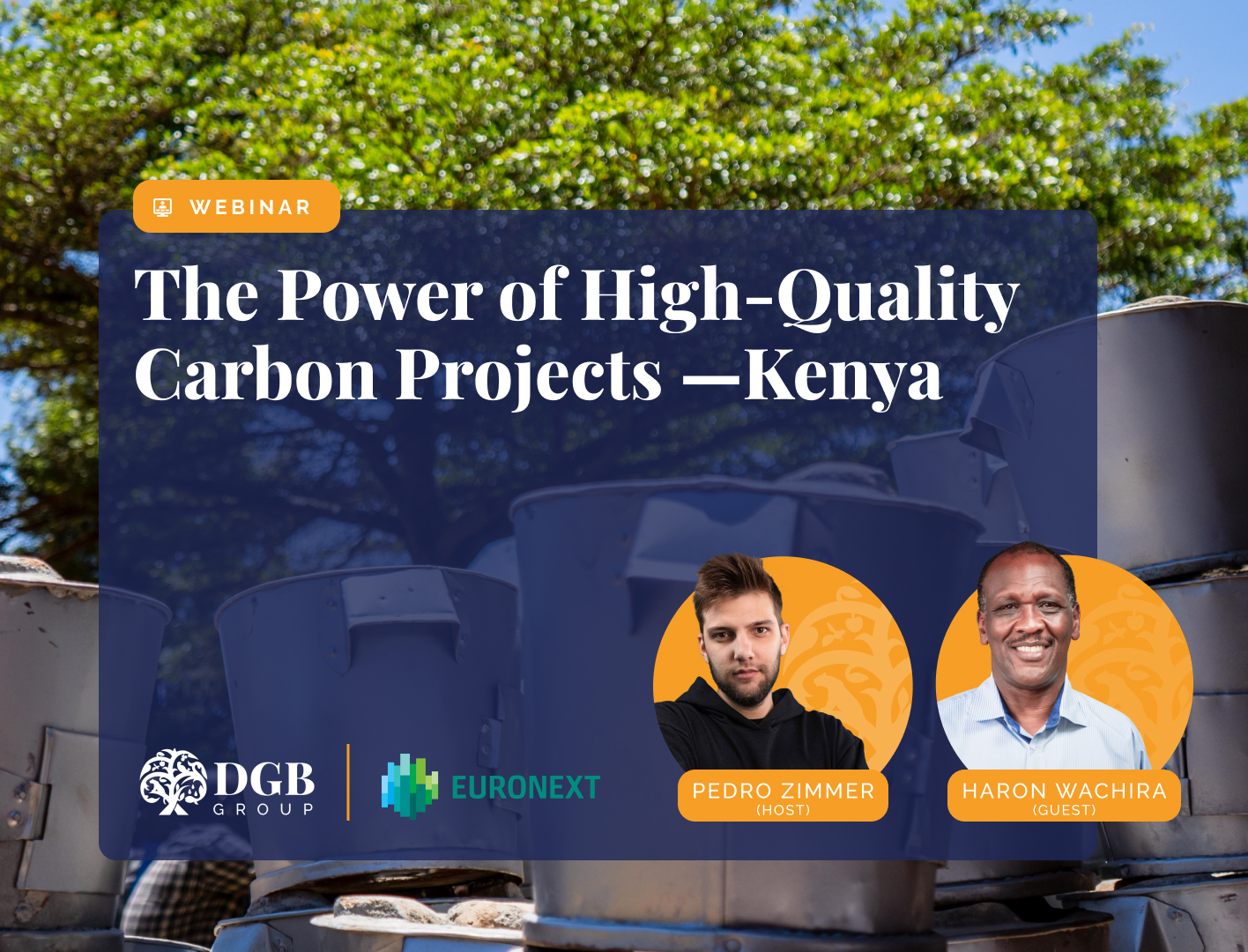 DGB Group | The Power of High Quality Carbon Projects—Kenya - Webinar ...
